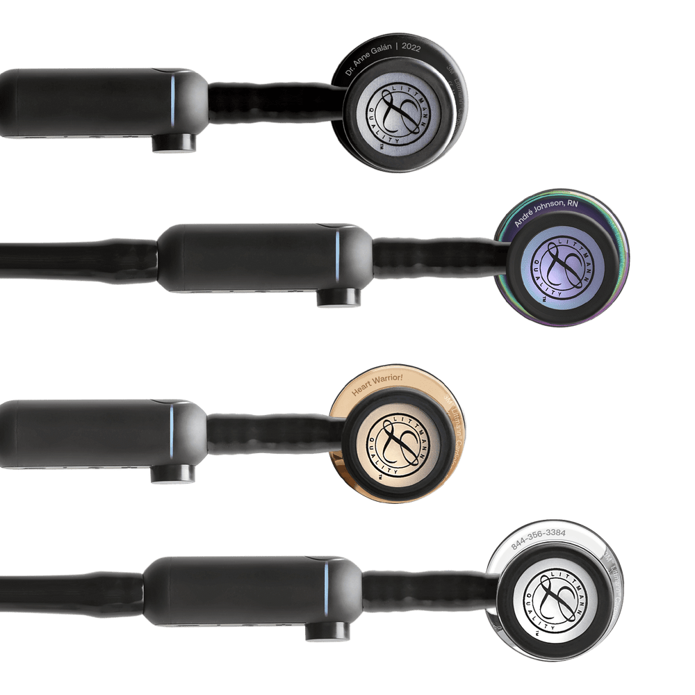 Personalized Stethoscope Engraving for Littmann & Eko